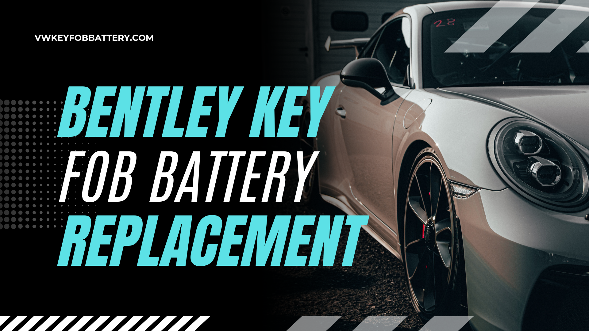 Bentley Key Fob Battery Replacement - VW Key Fob Battery